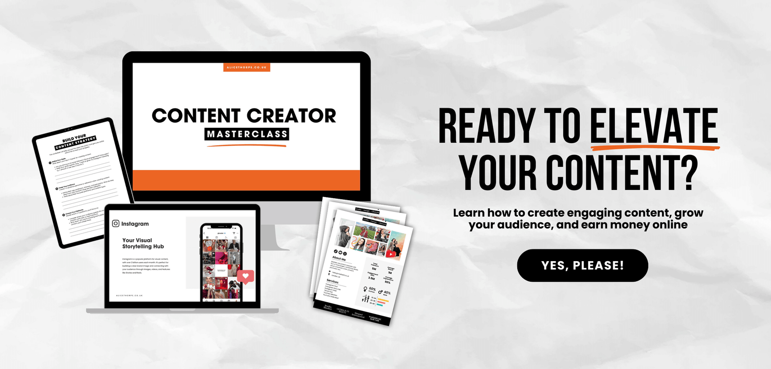 Alice Thorpe - Empowering Creatives with Tools, Templates & Courses